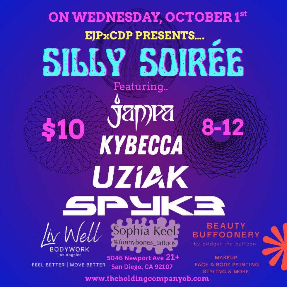 Erika Jane Presents: Spyk3, Uziak, Kybecca, Jampa - The Holding Company